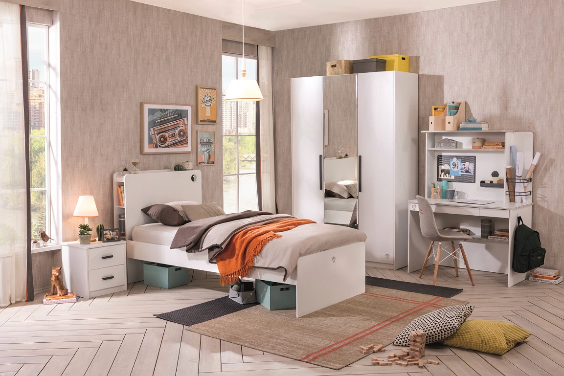 Moderní nábytek pro studenty White