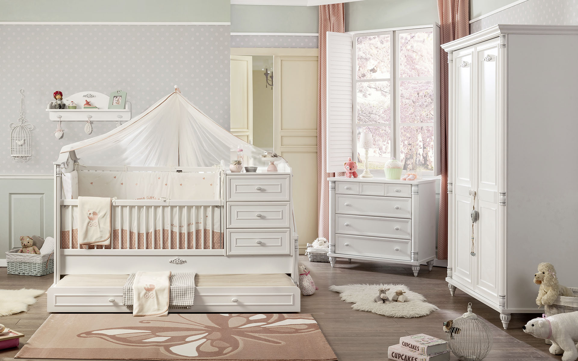 Pokojíček pro miminko holčičku Romantic Baby